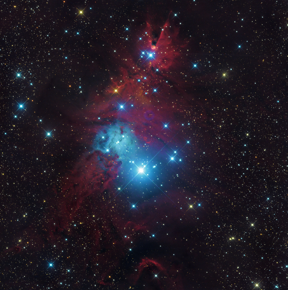 Christmas Tree Cluster & Cone Nebula | Telescope Live Christmas Tree Cluster & Cone Nebula | Telescope Live